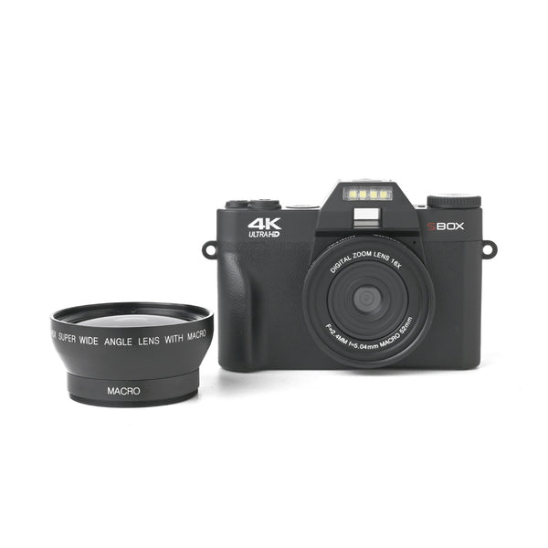 SBOX M8 Digital Camera 4K Ultra HD Macro Lens – Specialist