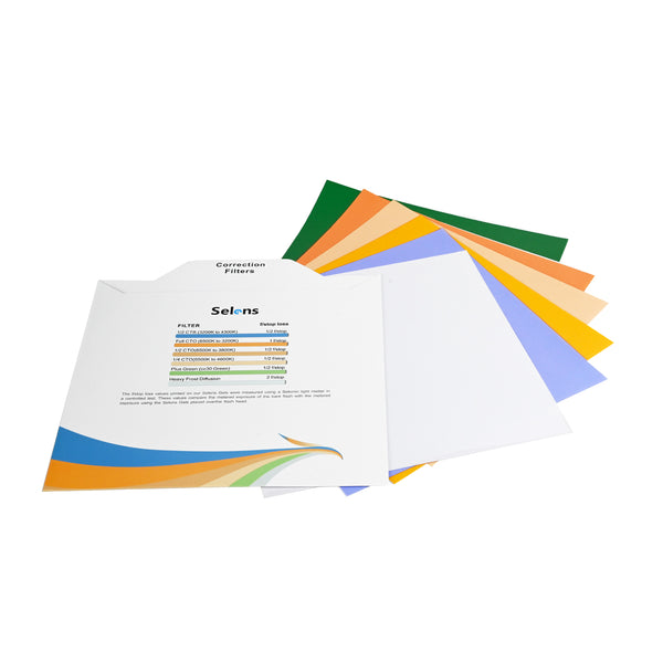 Selens 20pcs Color Gel Filter Photography Color Correction Kit – Specialist