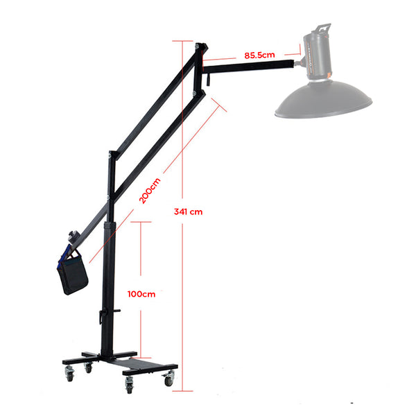 Super Boom Stand WS-908 Heavy Duty Light Stand – Specialist