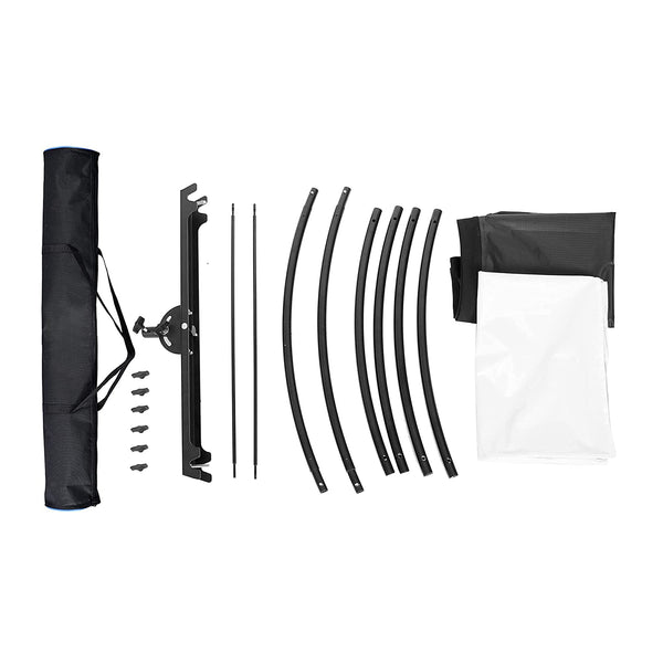FORTE U Curve Shape Reflector Diffuser 60 x180 cm for Photography ...